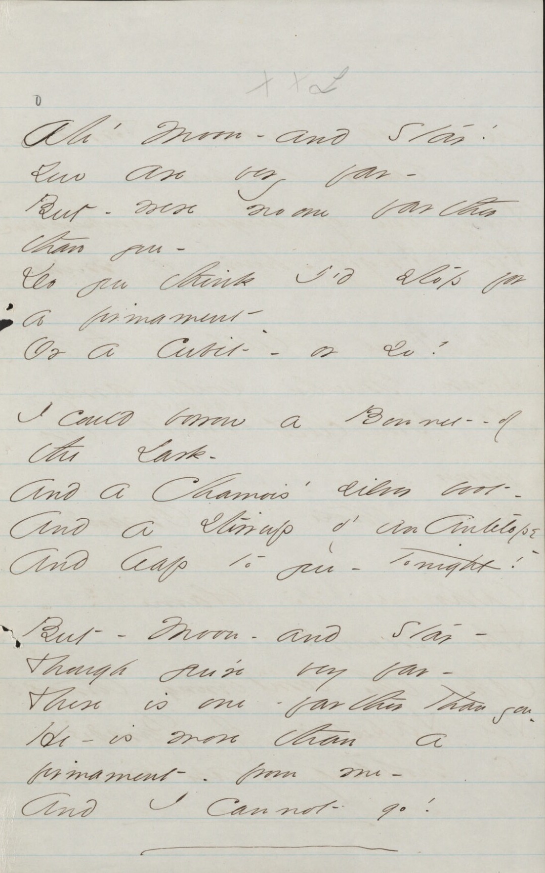 Ah' Moon – and Star! - Dickinson's Birds